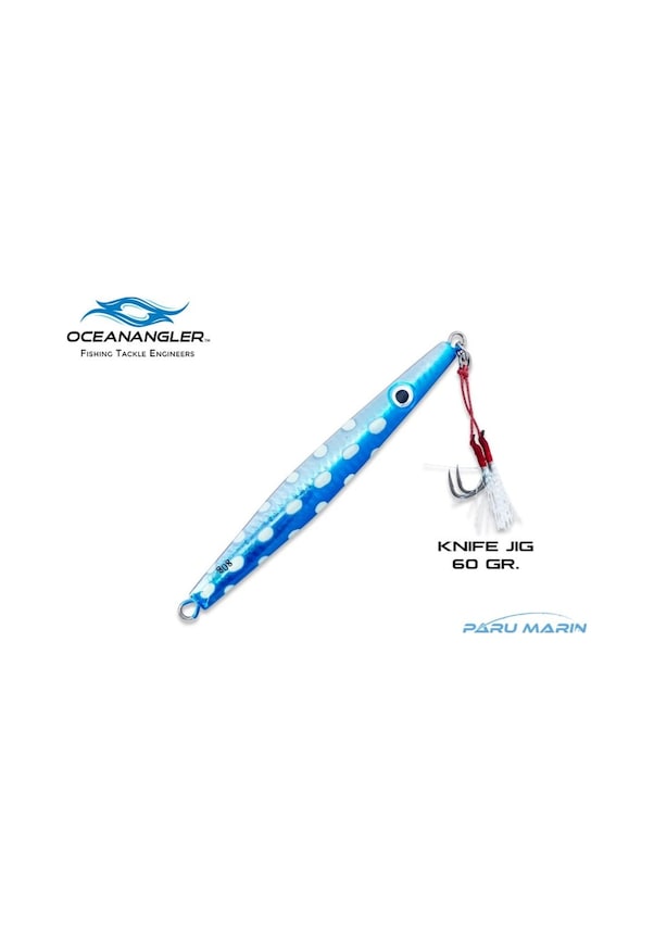 Ocean Angler Knife Jig 60Gr. Blue Standart Fiyatları ve Özellikleri