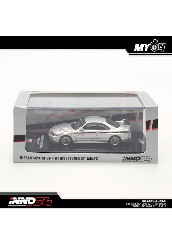 Inno 1/64 Nissan Skyline Gt-r N1 R33 "tuned By Mine's" Silver Çok ...