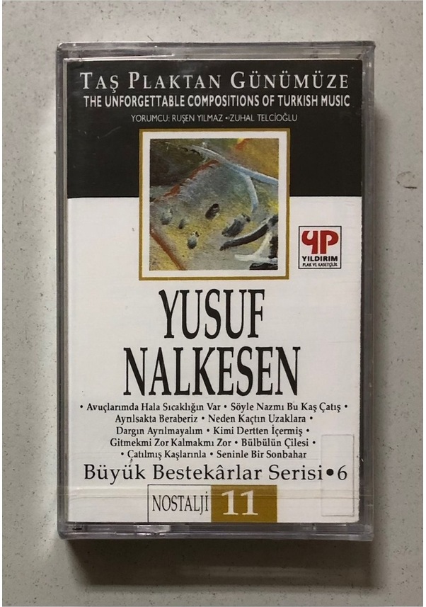 Taş Plaktan Günümüze Yusuf Nalkesen Kaset Jelatininde Sıfır Orjnal ...