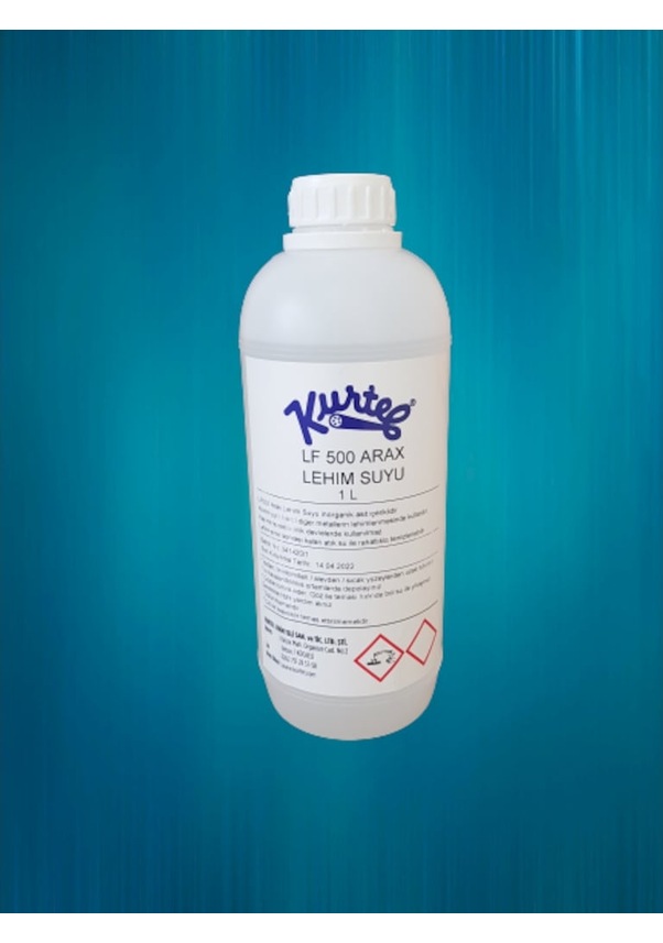 Kurtel Lf 500 Arax Lehim Suyu Flux-1 L Fiyatları ve Özellikleri