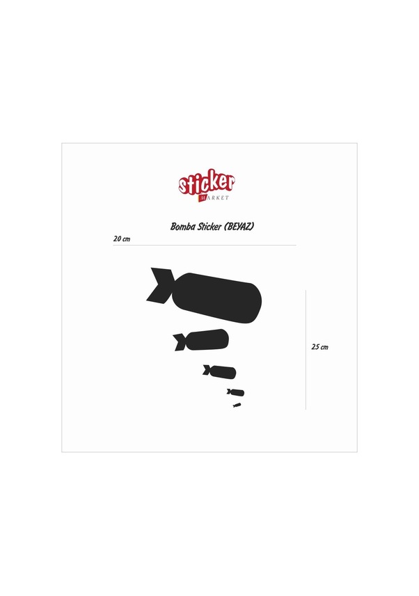 Bomba Beyaz Sticker Fiyatları ve Özellikleri