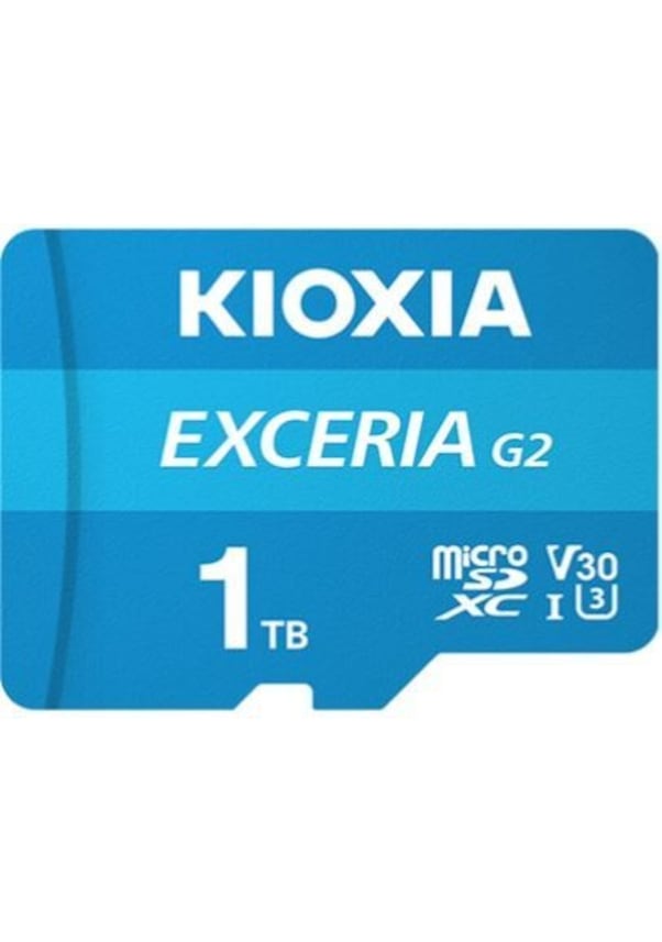 Kioxia LMEX2L001TG2 Exceria G2 1 TB Micro SD V30 4K Hafıza Kartı Fiyatları ve Özellikleri