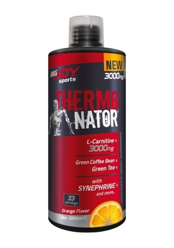 Big Joy Thermonator L-Carnitine 1000 Ml 3000 Mg Portakal Aroma-Hediye:Portakal-1 Tek Kullanımlık ...
