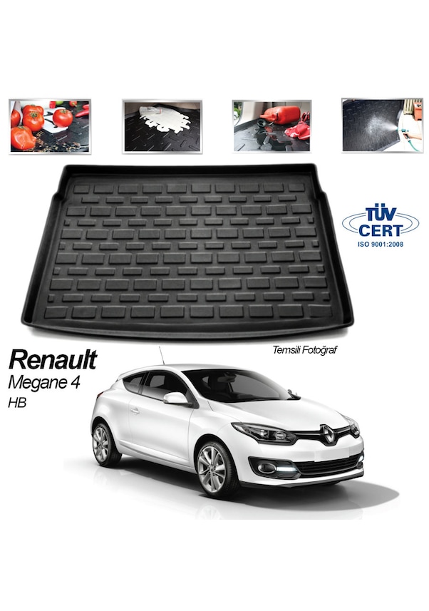 Renault Megane 4 Hb Bagaj Havuzu Paspası 2016- Fiyatları ve Özellikleri