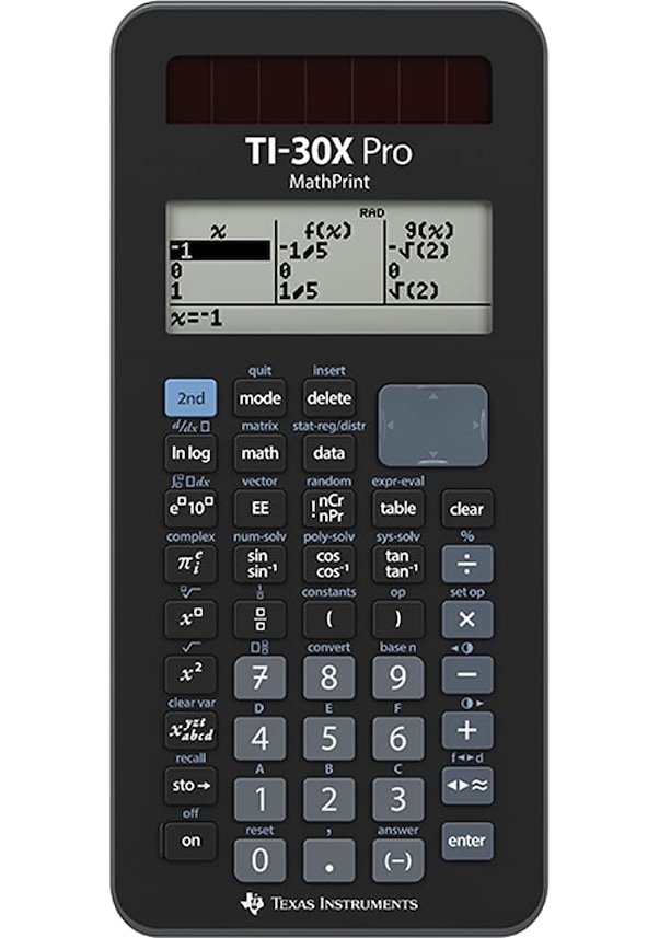 Texas Instruments Tı-30x Pro Mathprint Hesap Makinesi Fiyatları ve ...