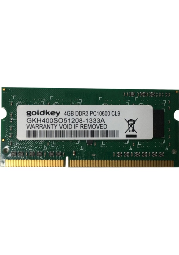Goldkey PC10600 4 GB DDR3 1333 MHz CL9 Notebook Ram Fiyatları ve ...