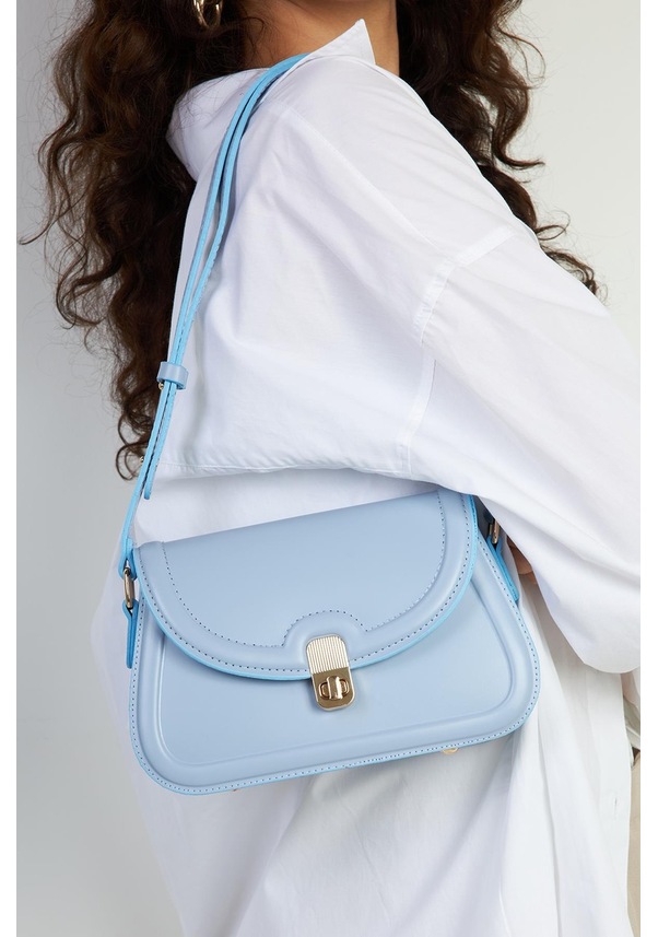 Mopia Lori Bebe Mavi Kadın Kapaklı Kol Çantası Fiyatları ve Özellikleri