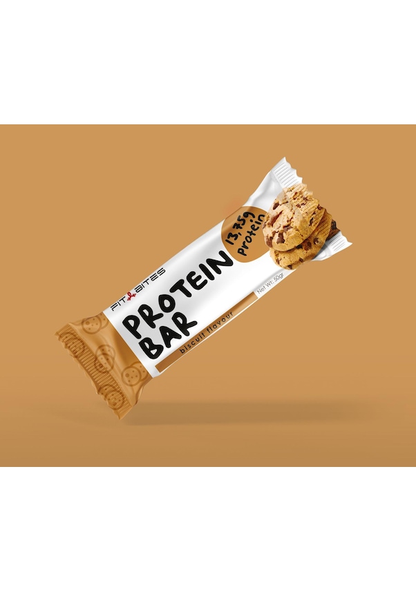 Fit Bites Protein Bar Bisküvi Aromalı 50 G Fiyatları ve Özellikleri