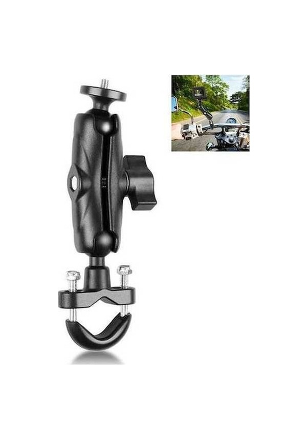 Flybuy Motosiklet Gidon Montajlı U-bolt Kamera Tutucu, Gopro İçin Siyah ...