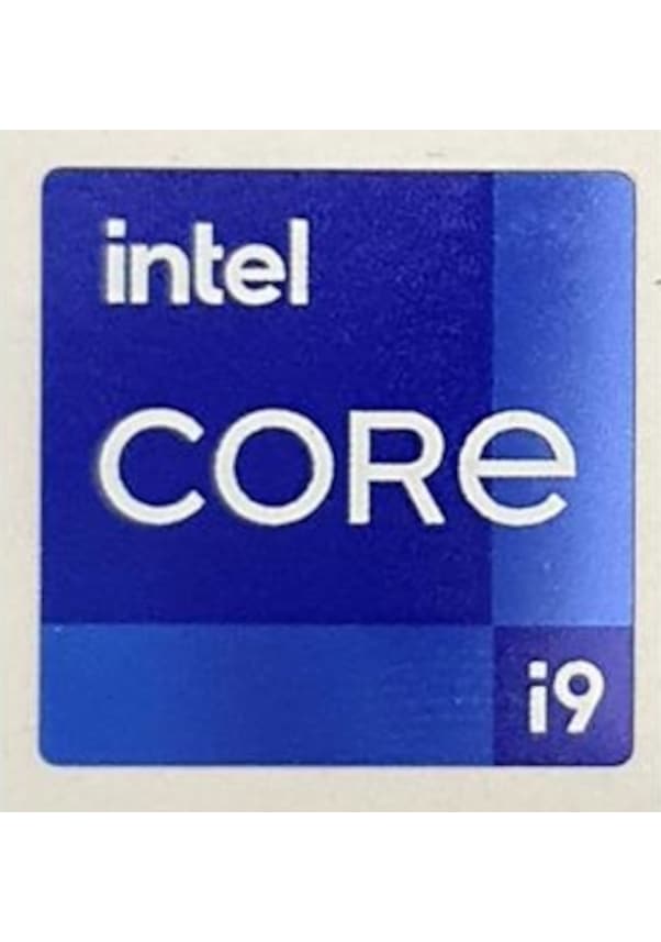 OEM intel CORE i9 11.ci ve 12.ci Nesil Sticker Etiket D90 Fiyatları ve ...