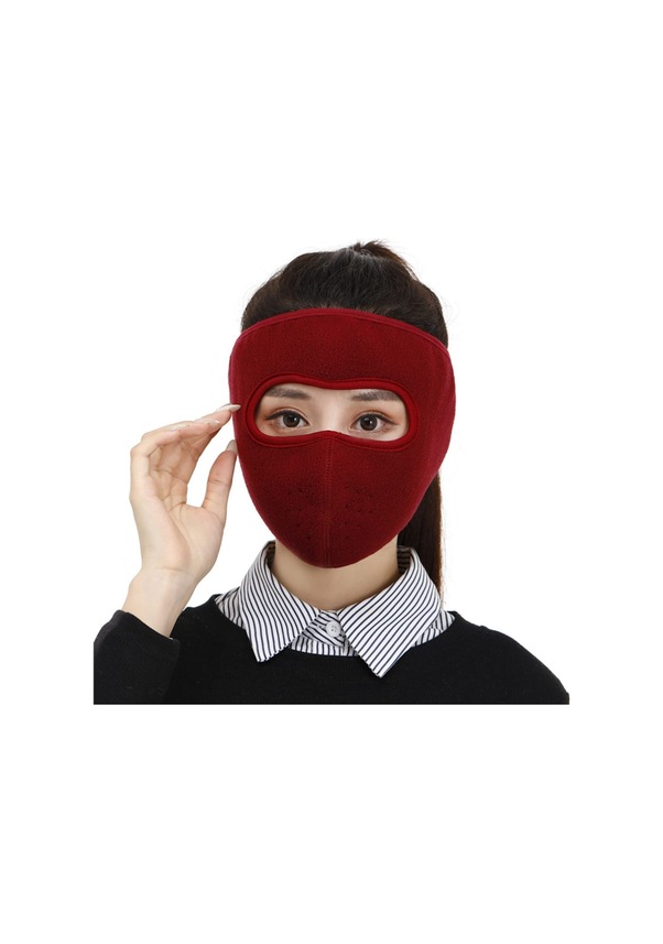 Kış İçin Polar Yüz Maskesi, Polar Kayak Maskesi Bisiklet Tam Kapak Yüz ...