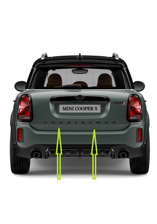 Mini Cooper Countryman R60 F60 Siyah Metal 3m Bagaj Yazı Logo Fiyatları ...