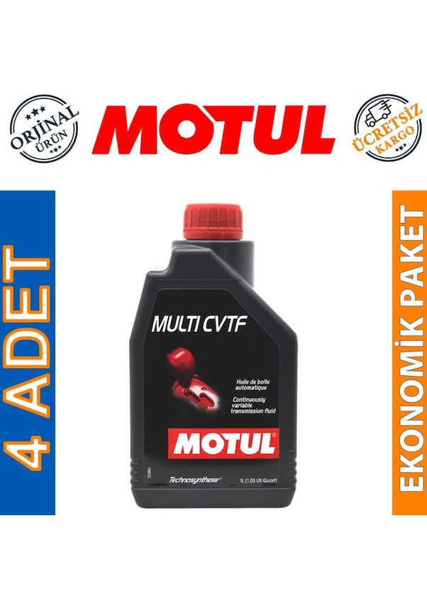 Motul Multi Cvtf Otomatik Cvt Şanzıman Yağı 4 x 1 L Fiyatları ve ...