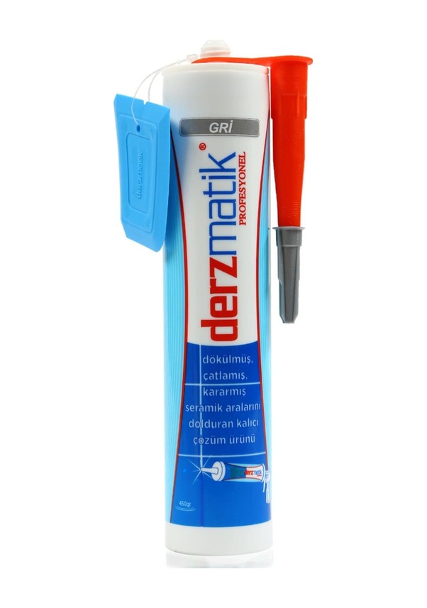Derzmatik Profesyonel Derz Silikon Gri Kartuş 450 G N11.443 Fiyatları ...