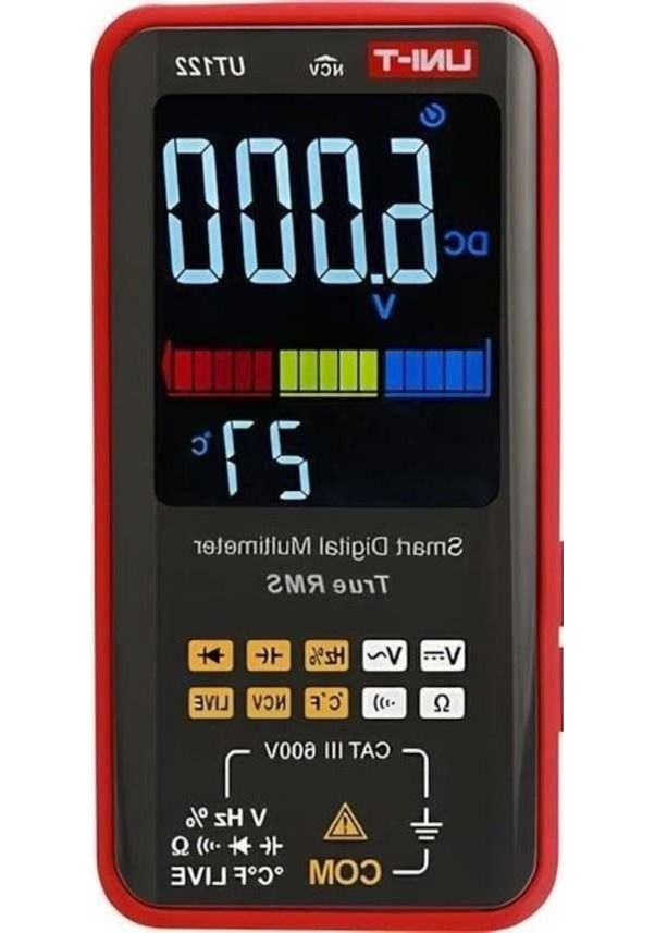 Pazly Uni-t Ut-122 Dijital Multimetre - Akıllı Elektrik Ölçüm Cihazı ...