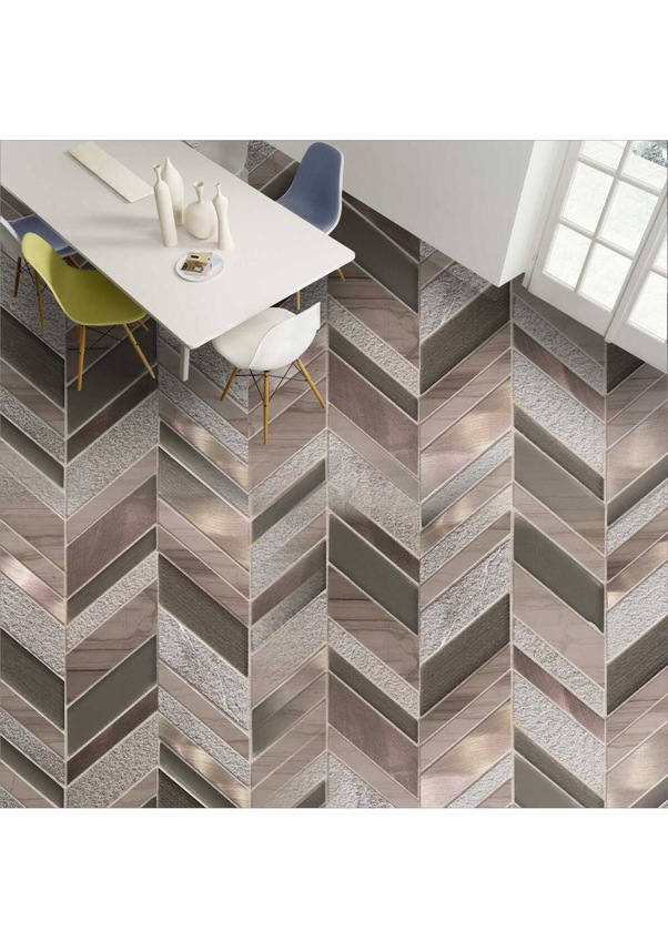 Yer Kaplama Folyosu Kendinden Yapışkanlı Laminasyonlu Balıksırtı Taş ...