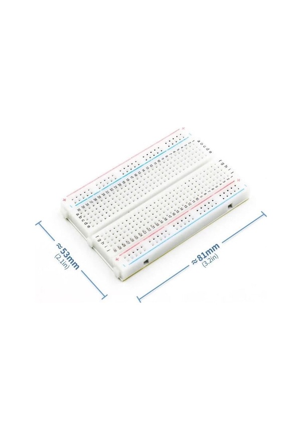 Orta Boy Breadboard 400 Pin Hücre Bread Board Protoboard Fiyatları ve ...