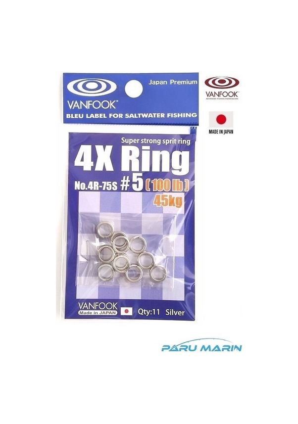 Vanfook 4R-75S Split Ring Halka 5 45Kg (100Lb) Fiyatları ve Özellikleri