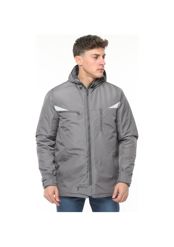 Uniprom İş Kabanı Kapüşonlu Su Ve Rüzgar Geçirmez Membran Kaplamalı ...