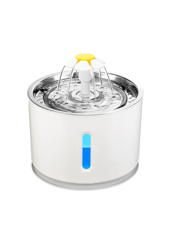 2.4l Kablosuz Kedi Su Pınarı Otomatik Evcil Hayvan Su Pınarı Köpek Su ...