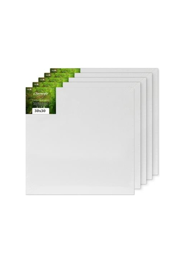 30X30 Cm, Tuval, 5 Li, Resim Tuvali, Ahşap Çerçeve, Tual, Akrilik ...
