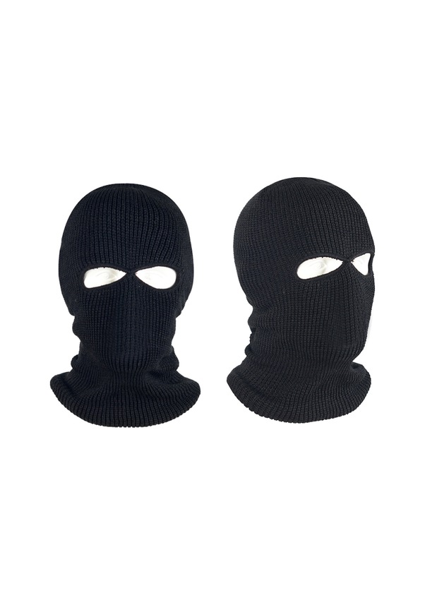 "kış Kayak Maskesi Balaclava - Soğuk Hava İçin Çift Göz Açıklıkları İle ...