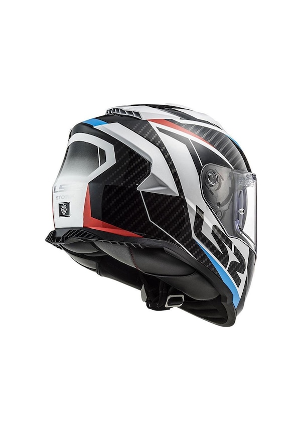 Ls2 Storm 2 Racer Full Face Motosiklet Kaskı 66915 Mavi Kırmızı S ...