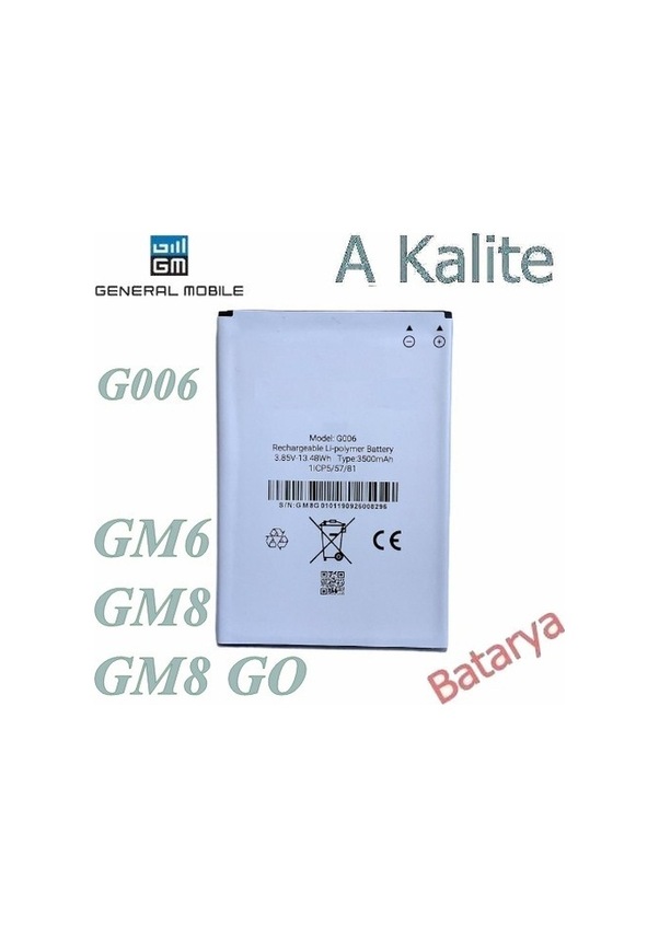 General Mobile General Mobıle Gm6 - Gm8 Go - G006 Garant Fiyatları ve Özellikleri