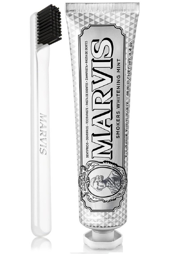 Marvis Smokers Mint Beyazlatıcı Diş Macunu 85 ml ve Marvis White ...