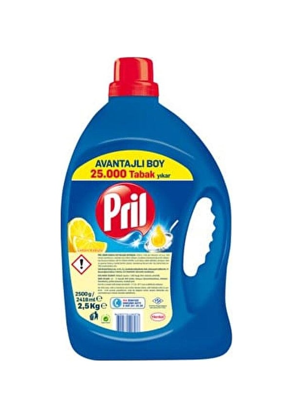 PRIL LIMON 2500 GR Fiyatları ve Özellikleri