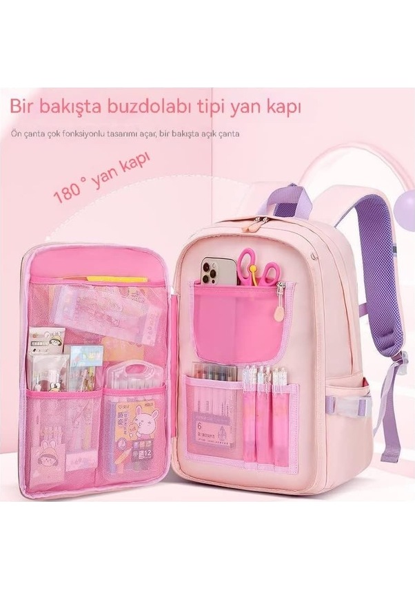 Heamor Çok Bölmeli Büyük Kapasiteli Sırt Çantası Suya Dayanıklı Okul ...