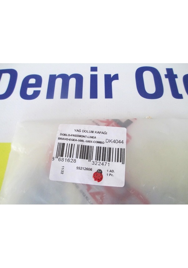 55212606 Yağ Dolum Kapağı Komple 1,6 Mjet Egea-Linea-Bravo DEKAR ...