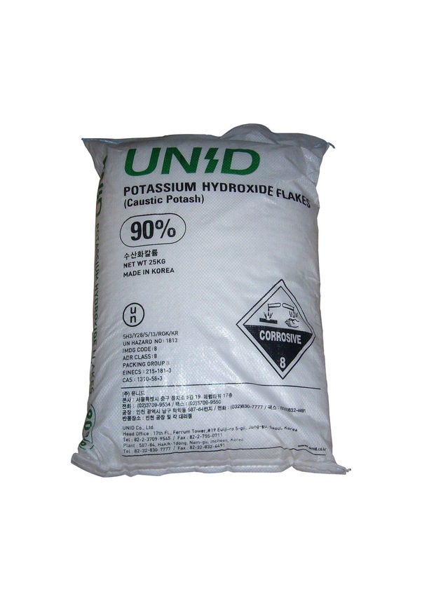 Unid Potasyum Hidroksit Potas Kostik 10 KG Fiyatları ve Özellikleri