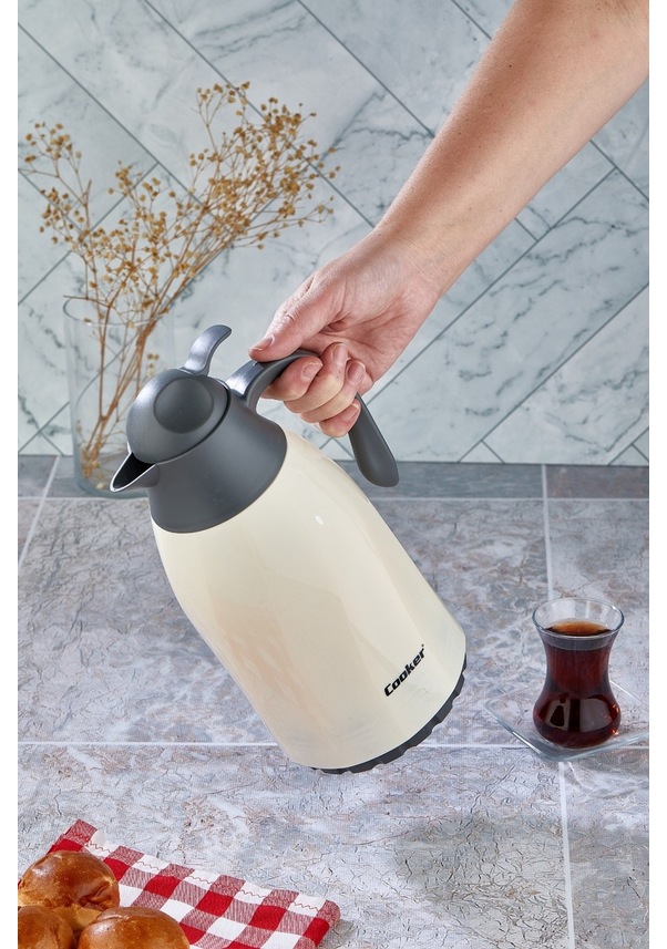 Cooker Ckr2075 1.3 Litre Retro Cam Hazneli Termos Antrasit Fiyatları ve Özellikleri