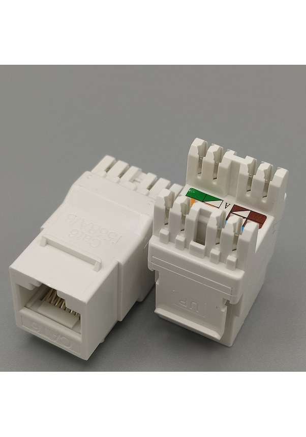 Keystone Jack Cat6 Modül 8P8C Patch Panel 10 Adet İçin Fiyatları ve ...