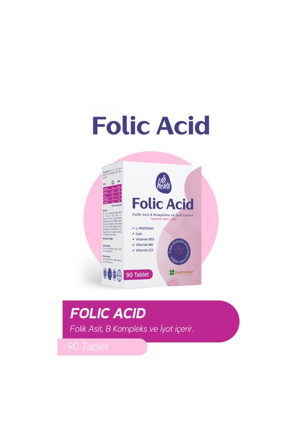 Folik Asit Içeren Takviye Edici Gıda 90 Kapsül Fiyatları ve Özellikleri