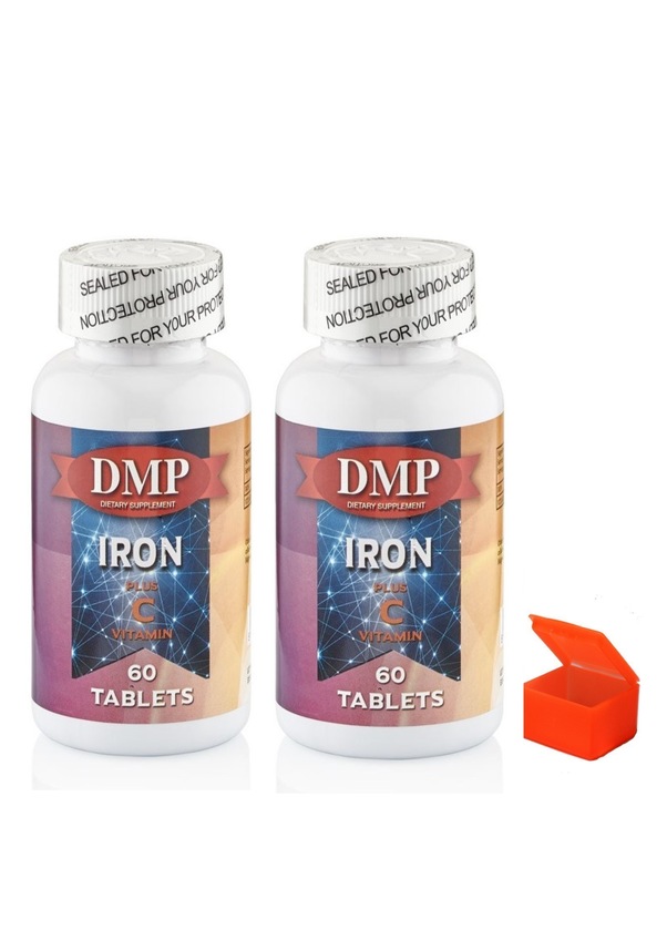 DMP Demir Iron Plus Vitamin C 120 2 x 60 Tablets + Hap Kutusu Fiyatları ...