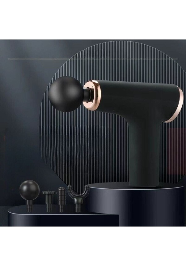 Tiffany Masaj Tabancası Sporcu Masaj Aleti 4mm 4 Farklı Başlıklı Şarjlı Profesyonel Masaj Aleti ...