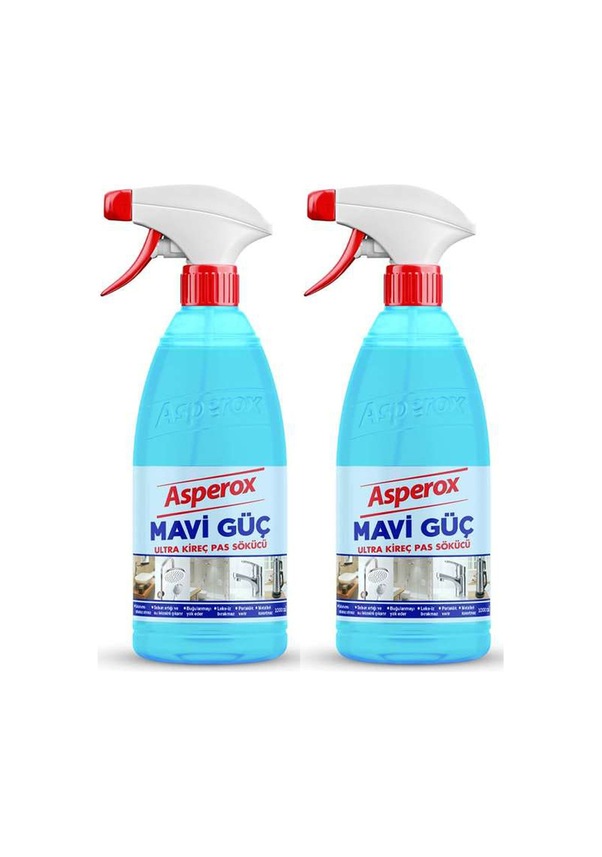 Asperox Mavi Güç Ultra Kireç Ve Pas Sökücü 2 Adet X1000 Ml Fiyatları ve ...