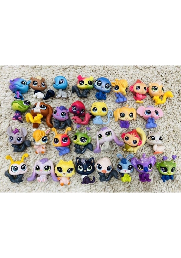 Littlest Pet Shop Littlest Pets Shop Lps Minişler 10 Adet Birden ...