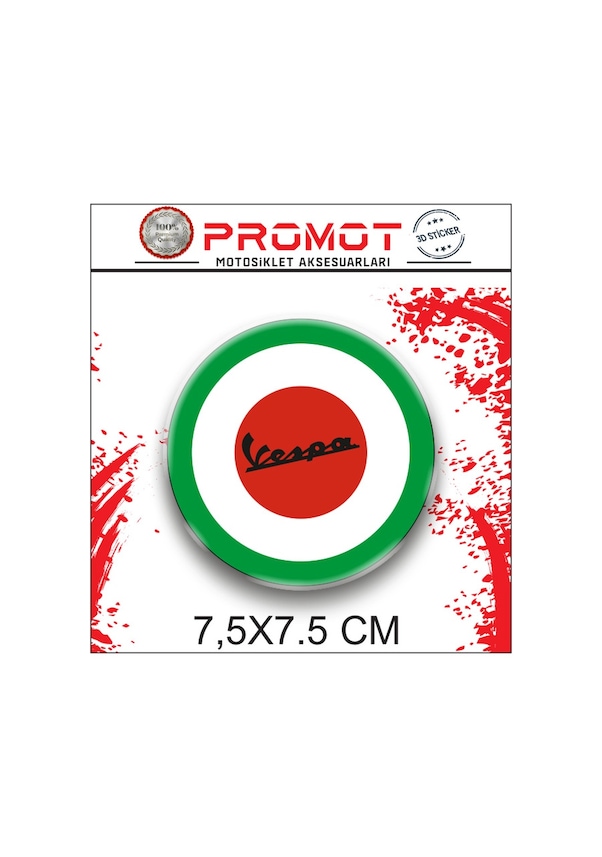 Vespa 3d Logo Sticker 7cm 3 Fiyatları ve Özellikleri