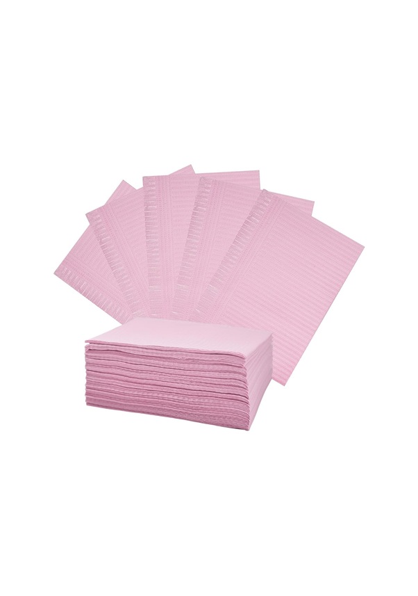 Tek Kullanımlık Tırnak Matı - 25 Adet Pembe Tırnak Sanatı Masa Havlusu ...