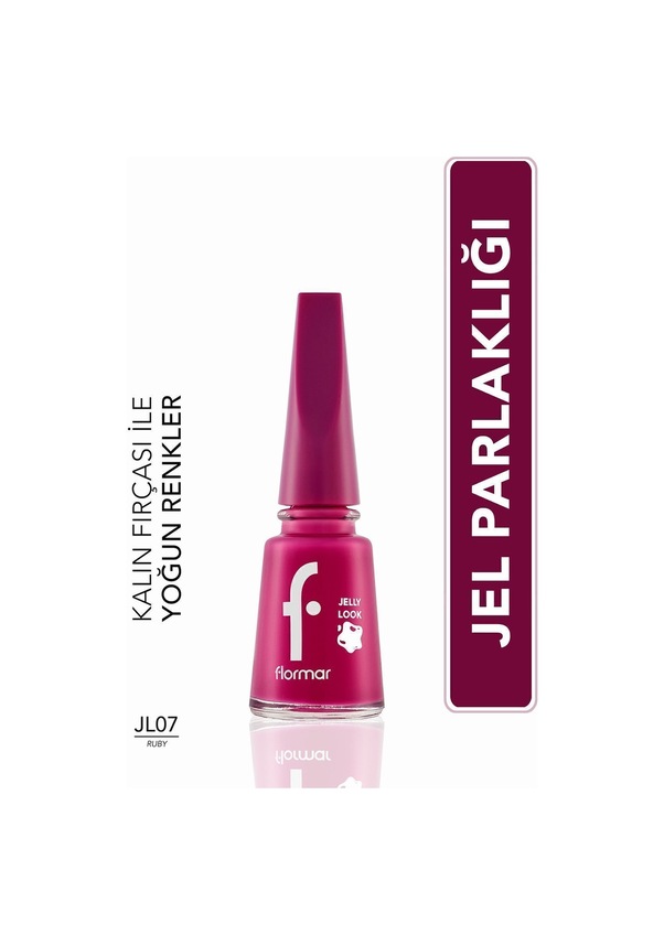 Flormar Oje - Jelly Look Nail Enamel Jl07 Ruby 8690604233656 Fiyatları ve Özellikleri