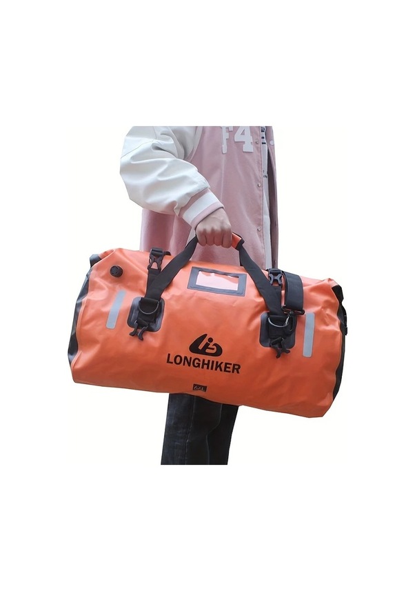 Dashanshop Longhiker Motosiklet Koltuk Cantasi 66l Turuncu Su Gecirmez ...
