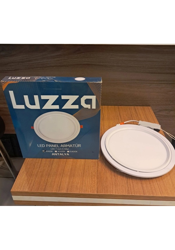 Luzza 18w 3000k Sıva Altı Led Panel Armatür 1 Koli 10 Adet Çok Renkli ...