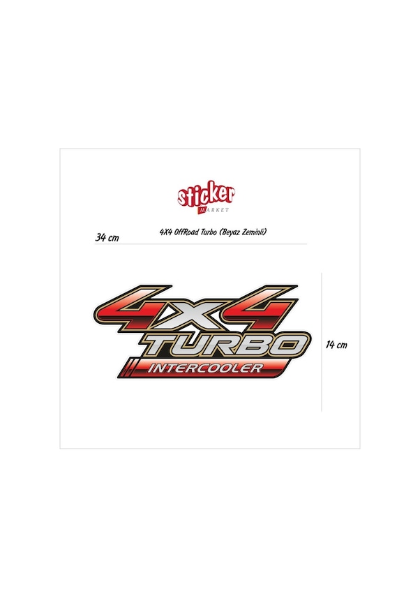 4X4 Offroad Sticker Fiyatları ve Özellikleri