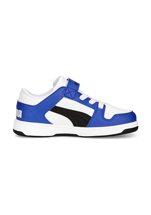Puma Puma Rebound Layup Lo Sl Jr-puma White-black-sapphire Günlük Spor ...