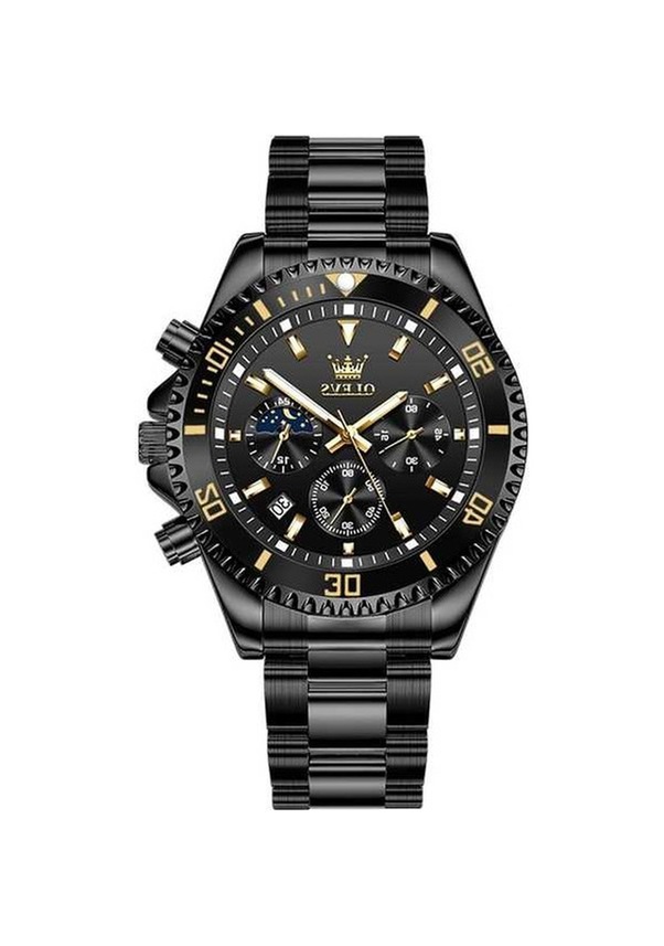 Novahub Olevs 2870 Erkekler Çok Fonksiyonlu Kronograf Üç Gözlü Su ...