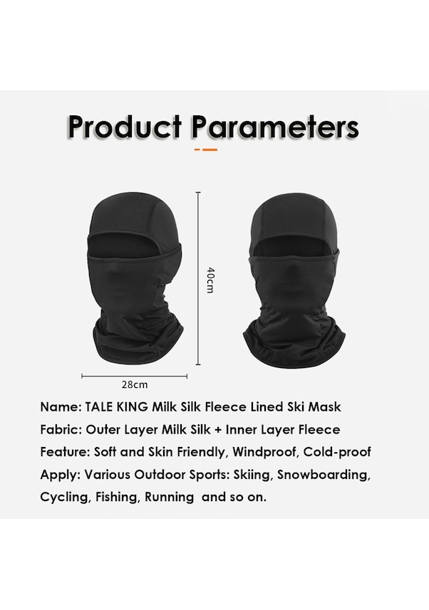 Kış Kayak Maskesi Balaclava Yüz Maskesi Erkek Ve Kadınlar İçin Soğuk ...