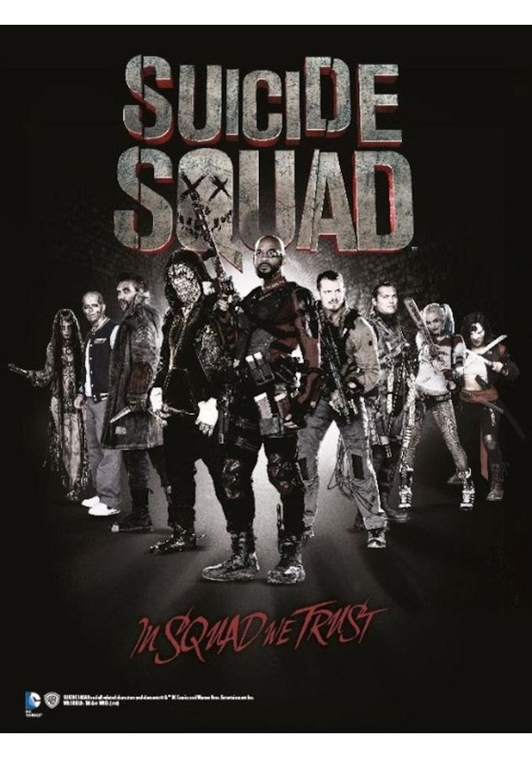 Suicide Squad In Squad We Trust Glass Poster Fiyatları ve Özellikleri